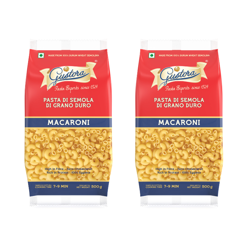 Buy Macaroni Pack of 2 – Best Price in India | Gustora – Gustora Foods