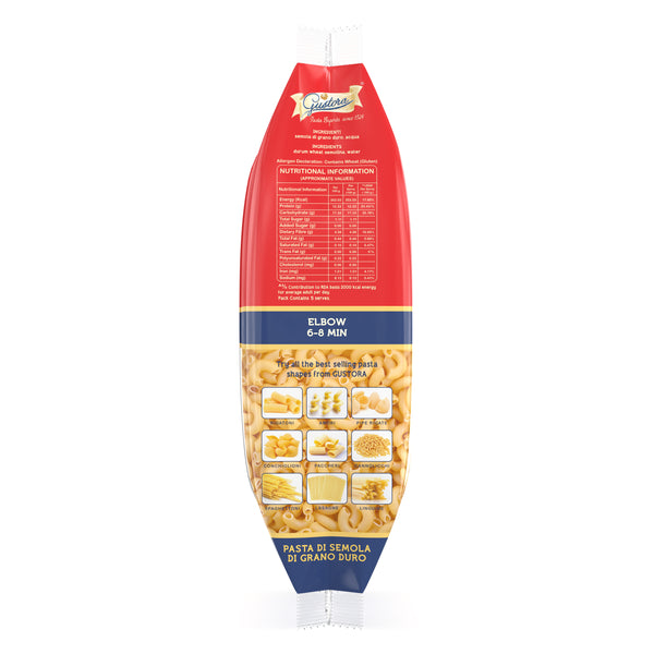 Buy Elbow Pasta – Best Price Online | Gustora Foods